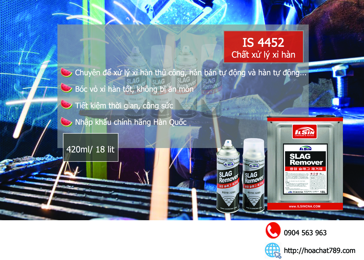 Chất xử lý xỉ hàn tốt nhất hiện nay không thể bỏ lỡ